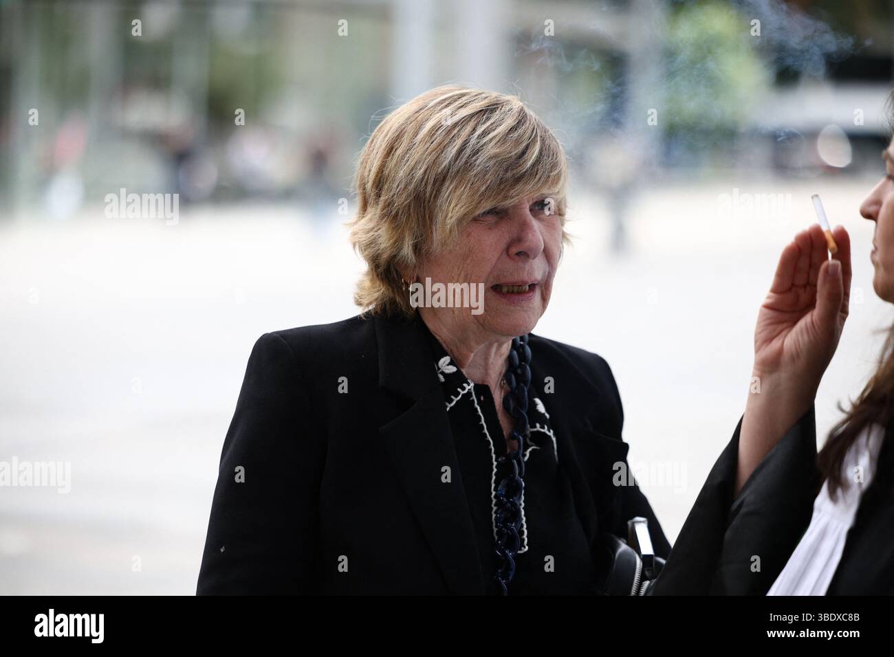Paris, France. 26th May, 2025. French journalist Michele Marchand also ...