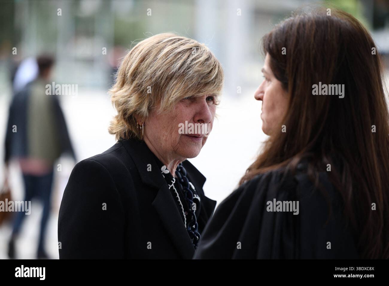 Paris, France. 26th May, 2025. French journalist Michele Marchand also ...