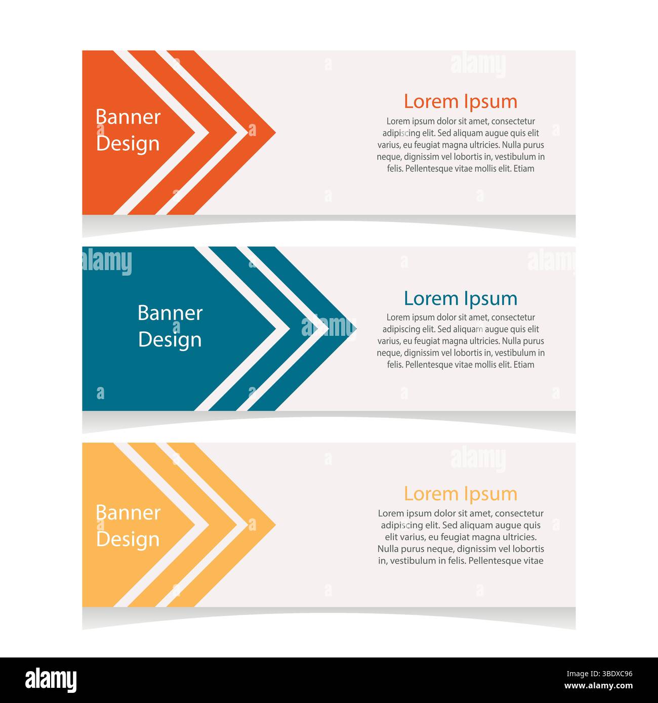 Horizontal banner design for business. Simple form to fill. Abstract ...