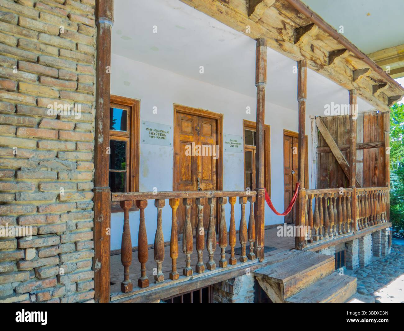 Stalin Native House And Building Of Joseph Stalin Museum In Gori ...