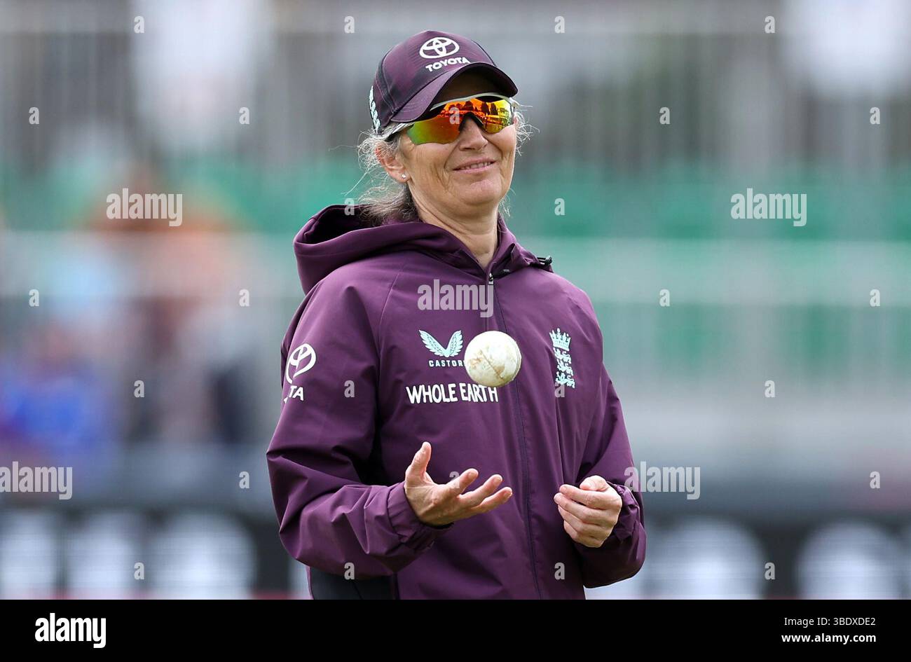 England Women head coach Charlotte Edwards before the Third Women's ...