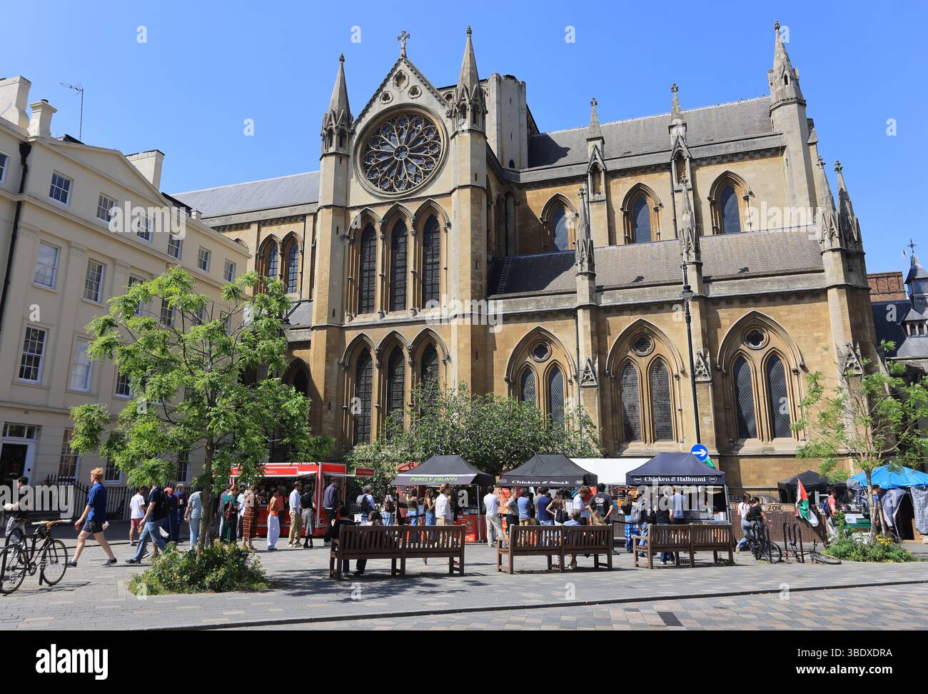 Bloomsbury Lunch Market on Byng Place, popular with local UCL students ...