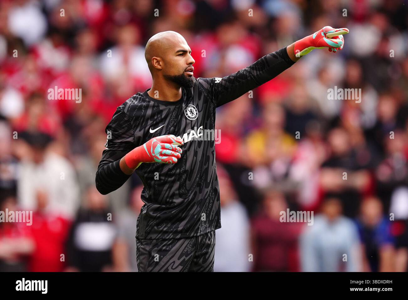 Chelsea goalkeeper Robert Sanchez during the Premier League match at ...