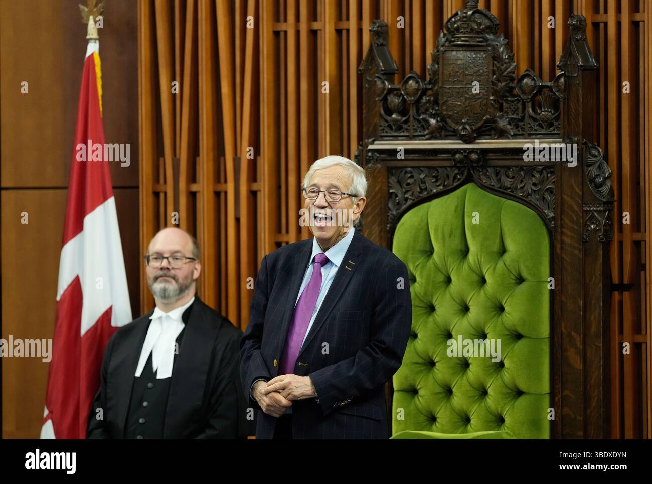 Ottawa, Canada. 26th May, 2025. Dean of the House of Commons Louis ...