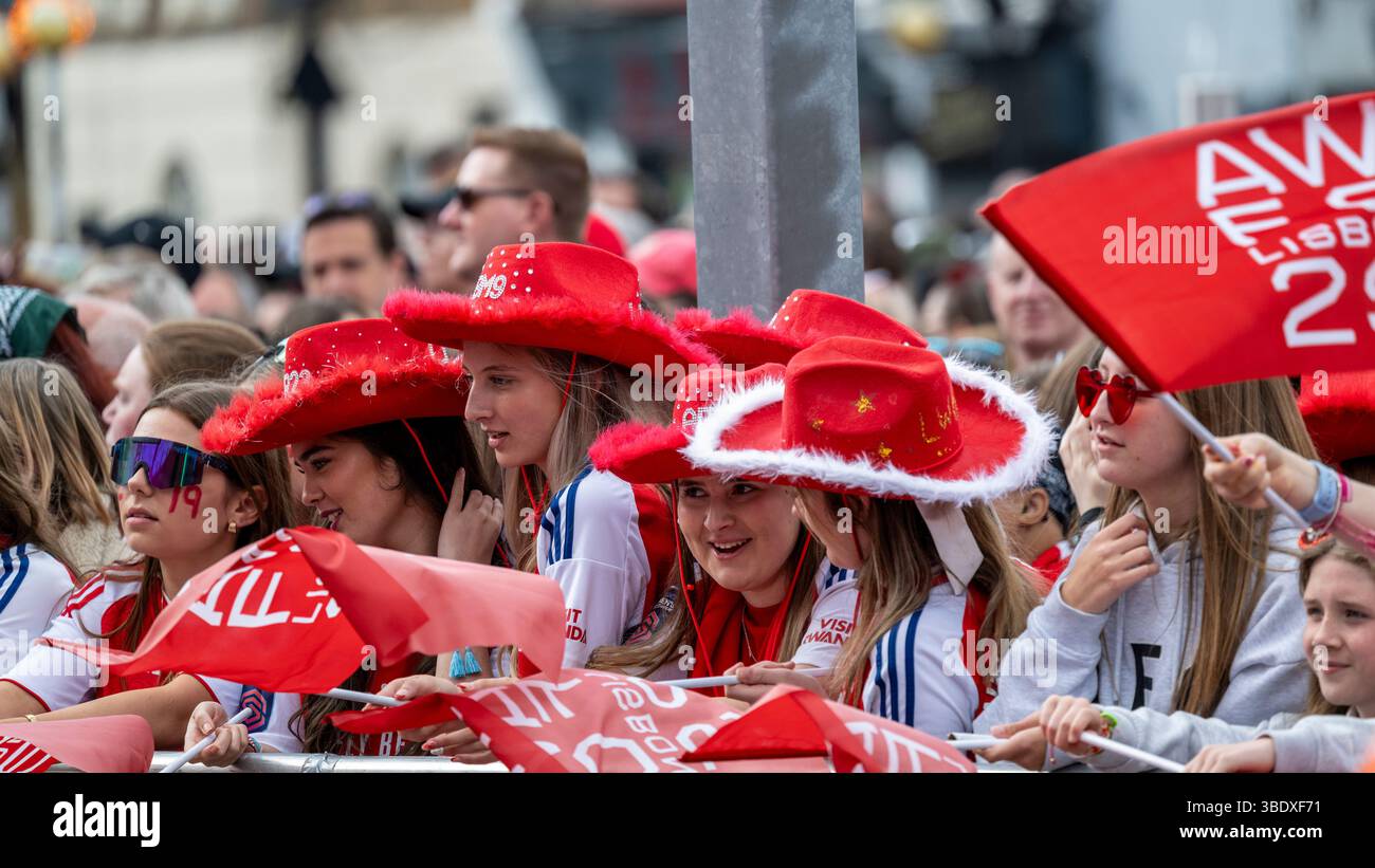 Uefa champions league trophy 2025 hi-res stock photography and images ...