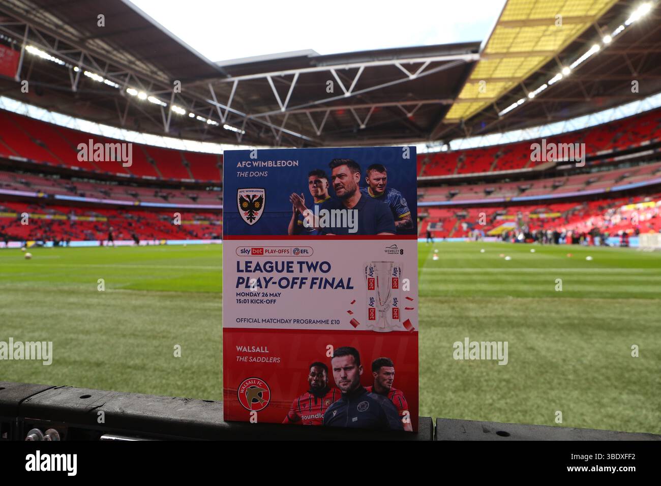 Wembley Stadium, London, UK. 26th May, 2025. EFL League Two Play Off ...