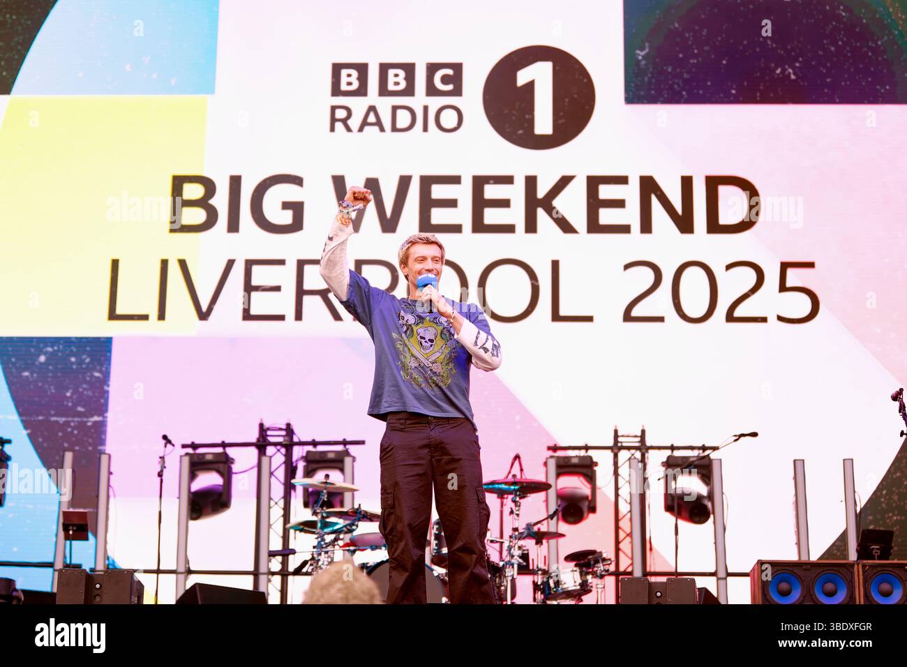 May 23, 2025: BBC Radio Presenter and DJ JACK SAUNDERS on stage at BBC ...