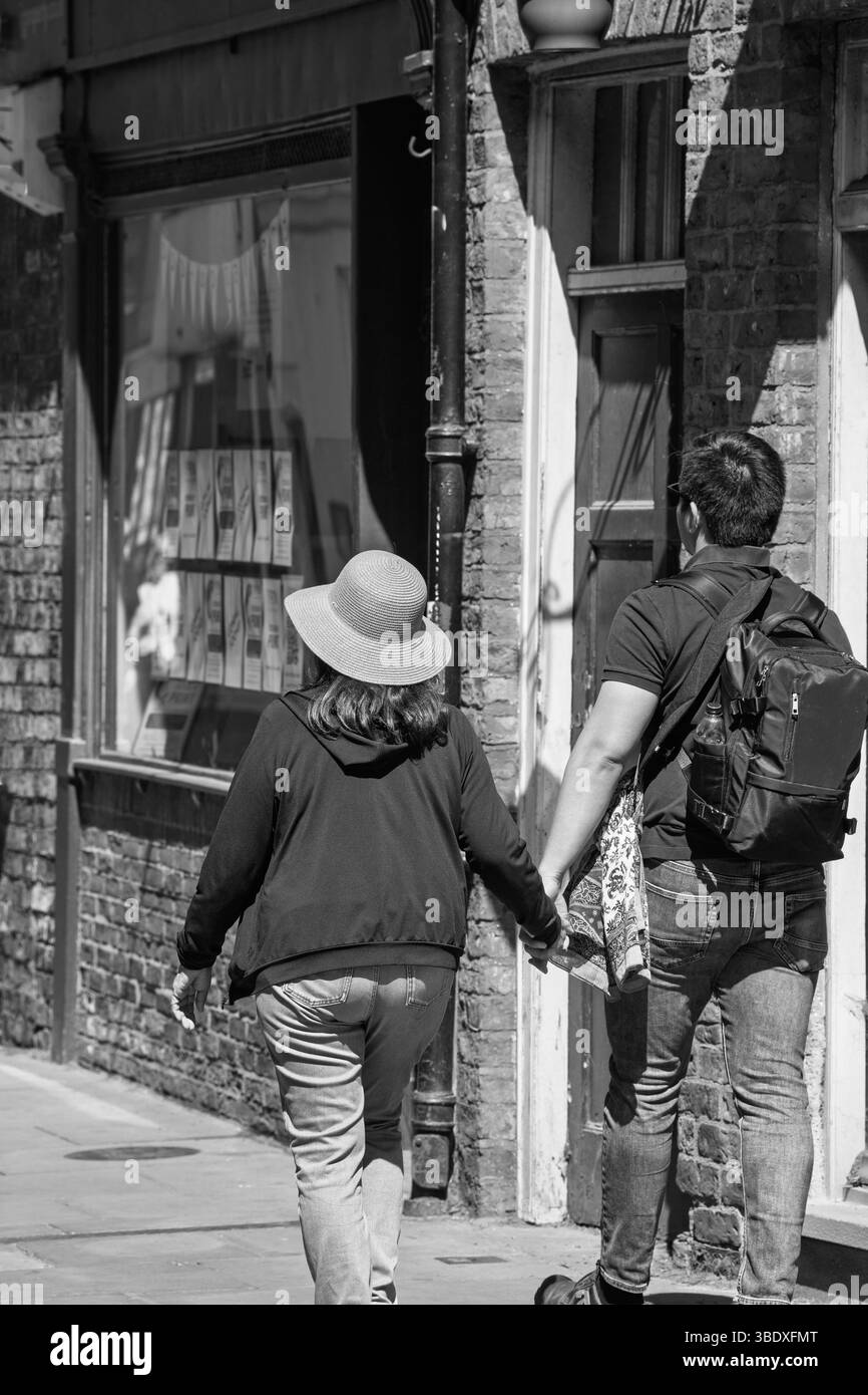 Outdoor candid Black and White Stock Photos & Images - Alamy