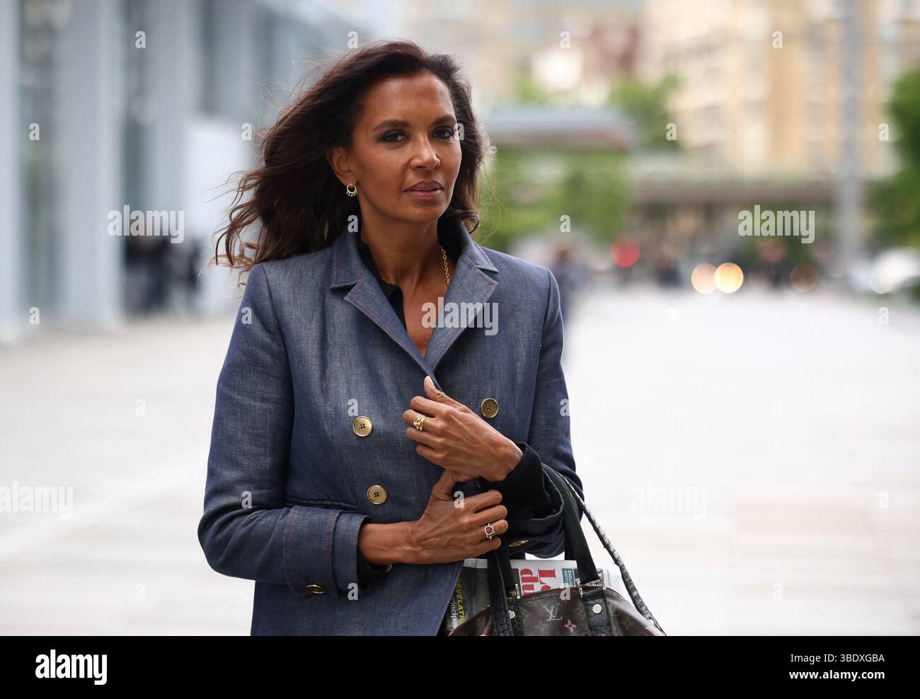 Paris, France. 26th May, 2025. French TV host Karine Le Marchand at ...