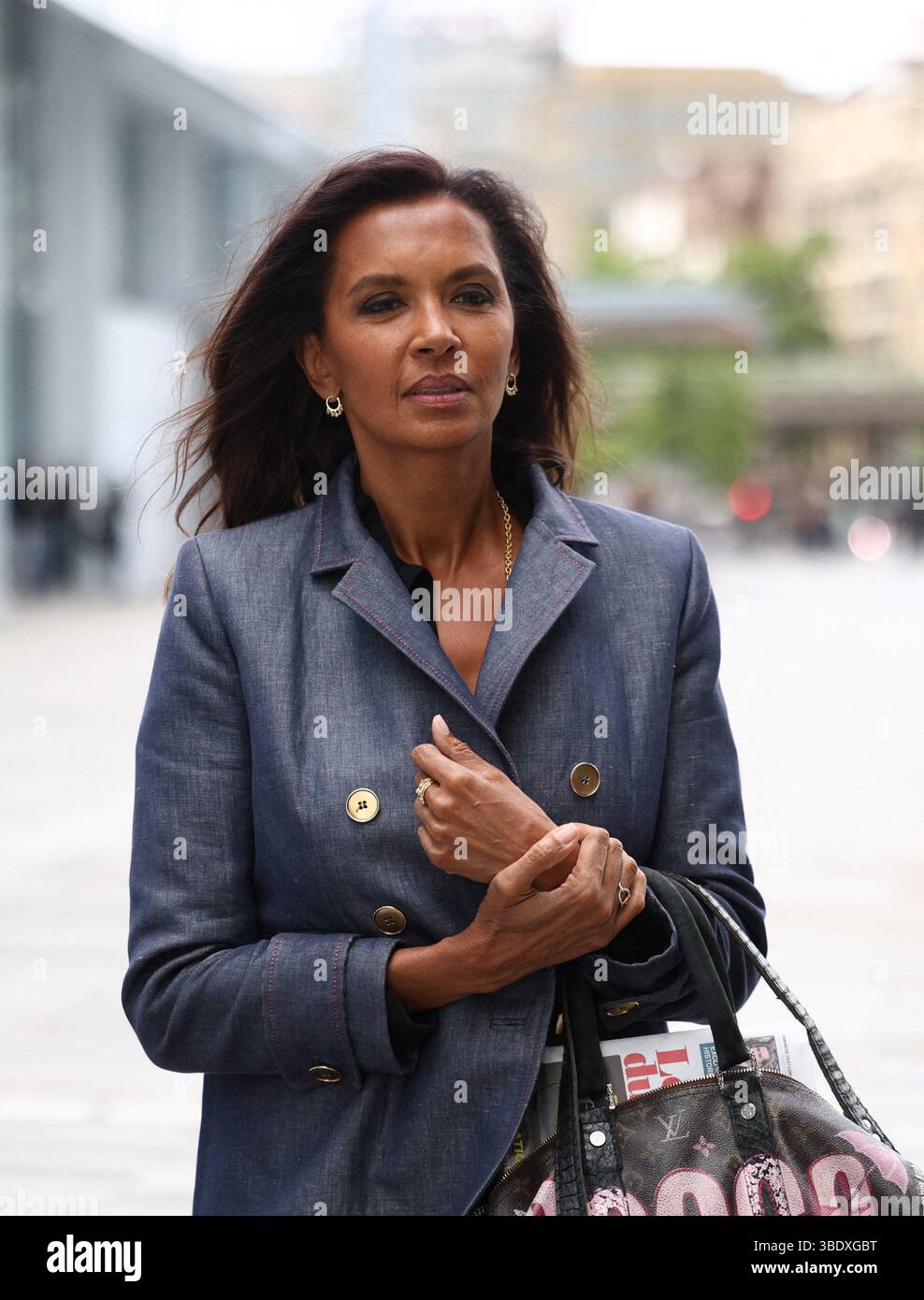 Paris, France. 26th May, 2025. French TV host Karine Le Marchand at ...