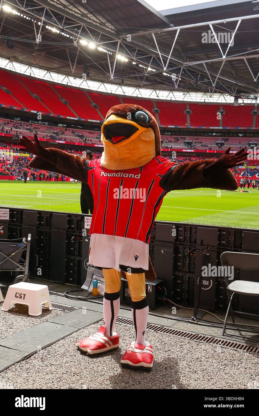Wembley Stadium, London, UK. 26th May, 2025. EFL League Two Play Off ...