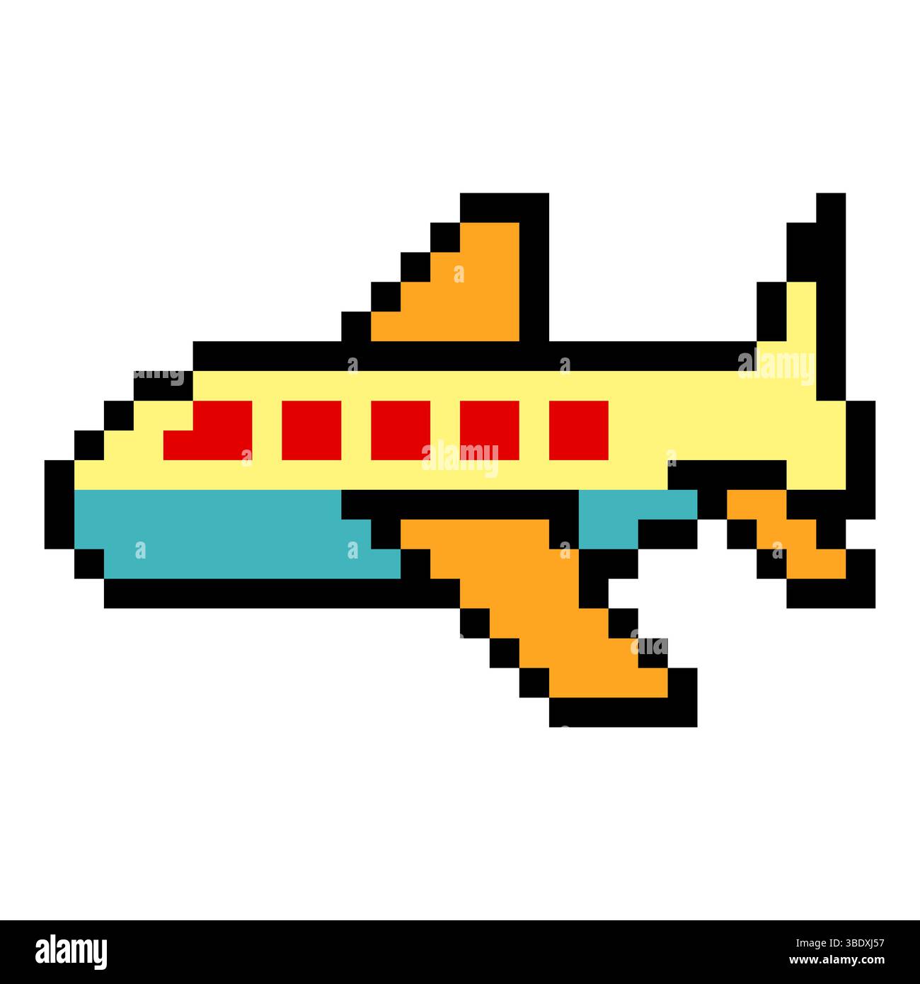 Retro airplane flying in sky Cut Out Stock Images & Pictures - Alamy