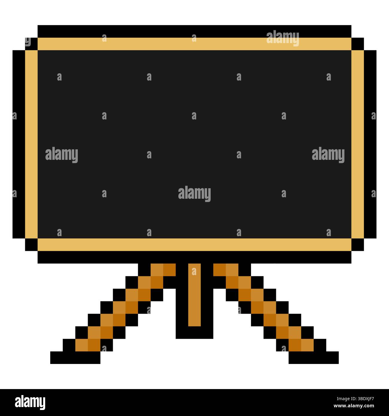 Empty blackboard chalk on Stock Vector Images - Alamy