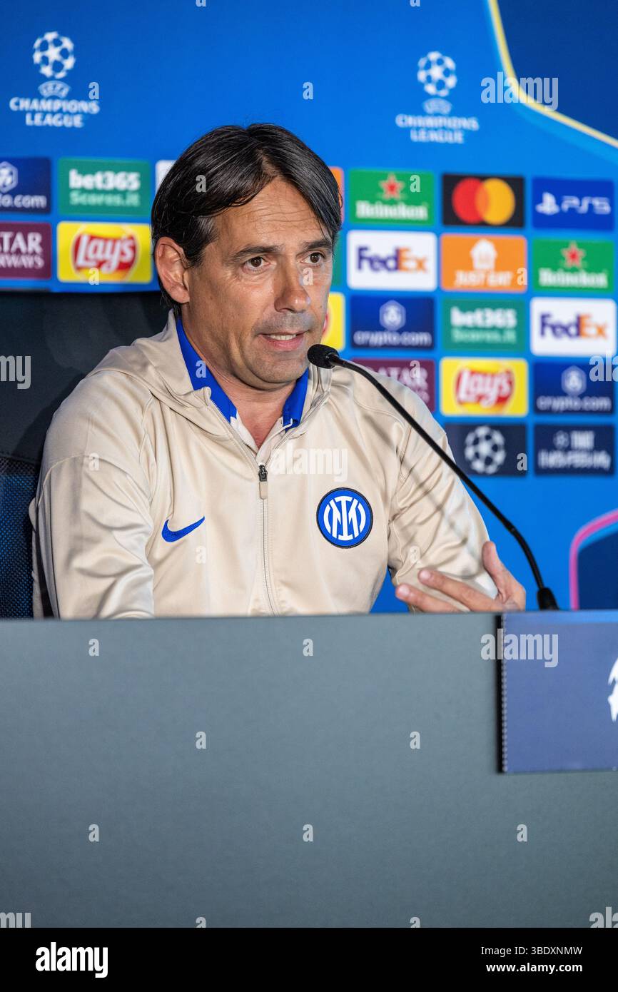 during Media day Fc Internazionale Milano final Munchen champions ...