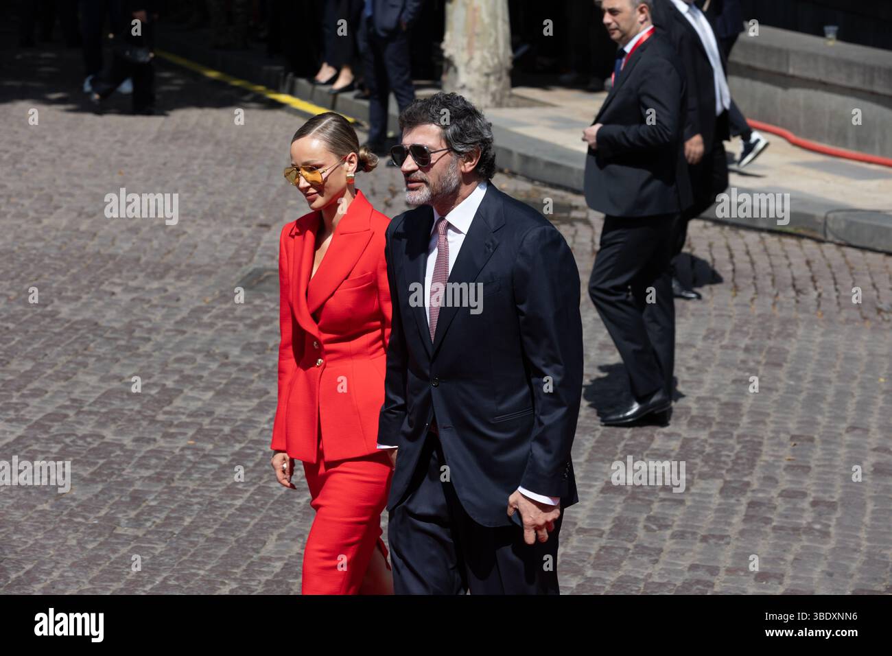 Tbilisi, Georgia. 26th May, 2025. Tbilisi Mayor Kakha Kaladze and his ...