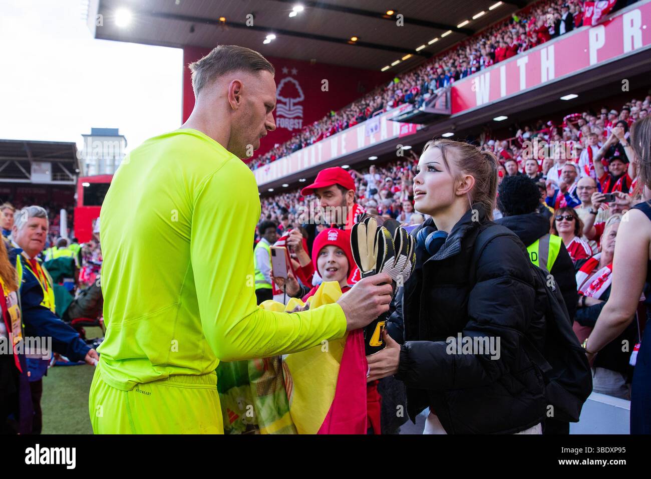 The City Ground, Nottingham, UK. 25th May, 2025. Premier League ...