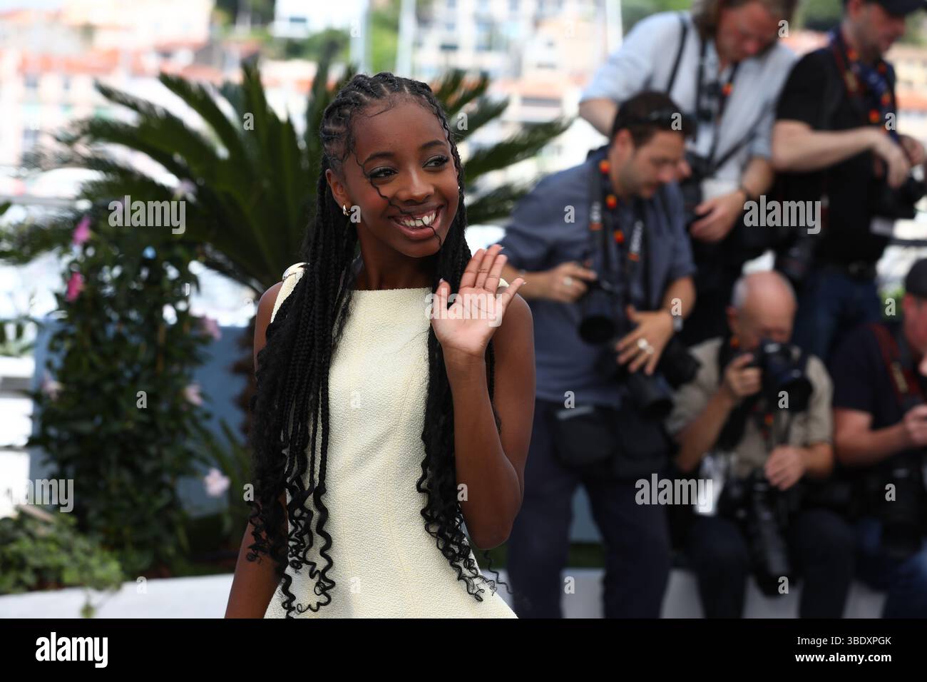 May 24, 2025, Cannes, Cote D'azur, France: LUCIE LARUELLE poses during ...