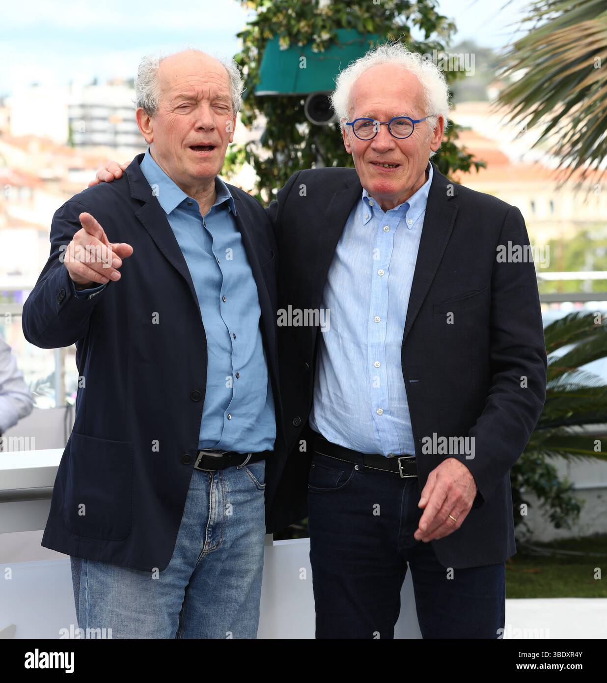 May 24, 2025, Cannes, Cote D'azur, France: LUC DARDENNE and JEAN-PIERRE ...