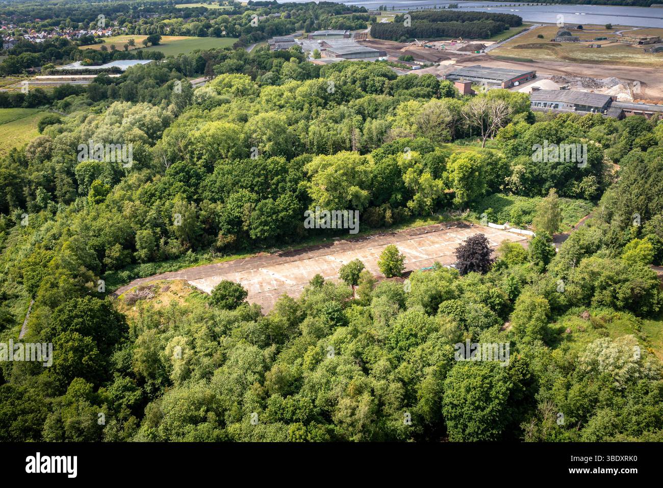 Oldenburg, Germany. 26th May, 2025. The former Oldenburg airbase with ...