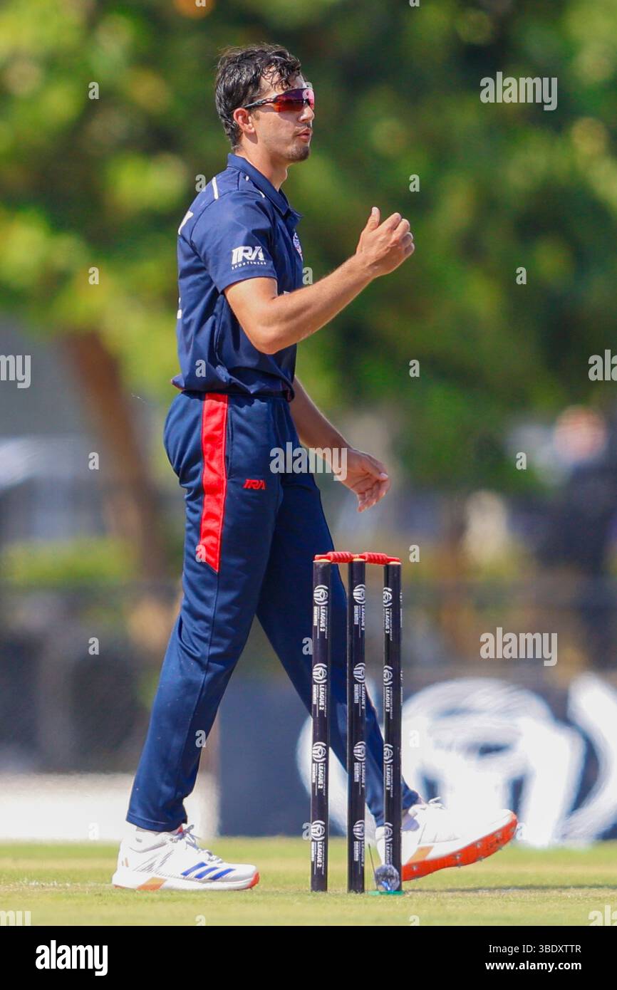 FT LAUDERDALE, FL - MAY 25: USA player Sanjay Krishnamurthi (21) looks ...