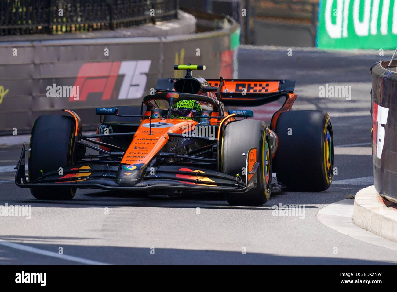 Lando Norris of United Kingdom driving the (04) McLaren F1 Team MCL39 during the Race of the ...