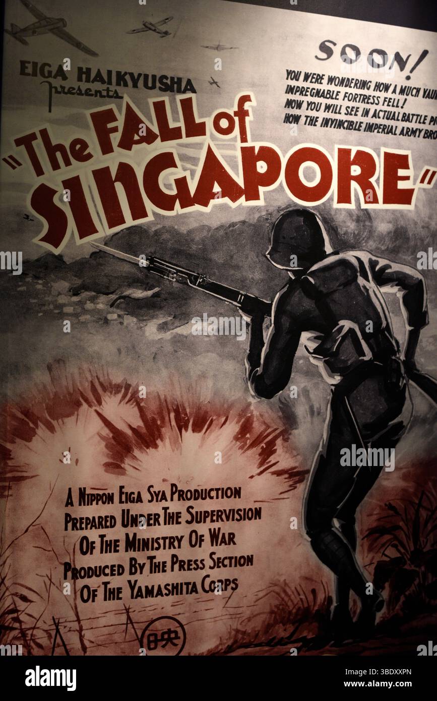 The Fall of Singapore,Singapore history gallery,National museum of ...