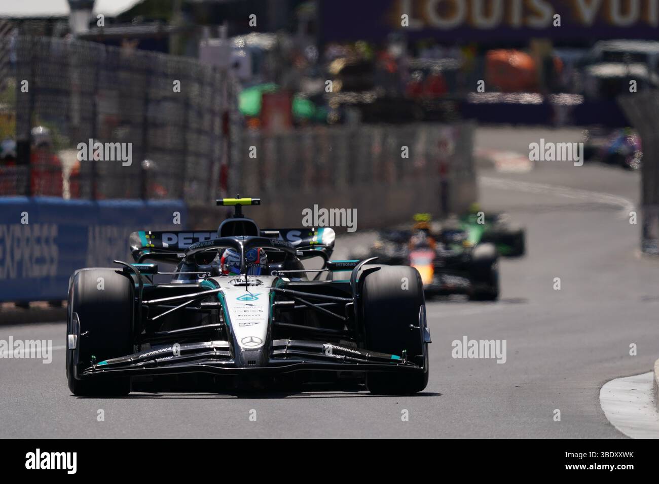 Kimi Antonelli of Italy driving the (12) Mercedes-AMG PETRONAS F1 Team ...