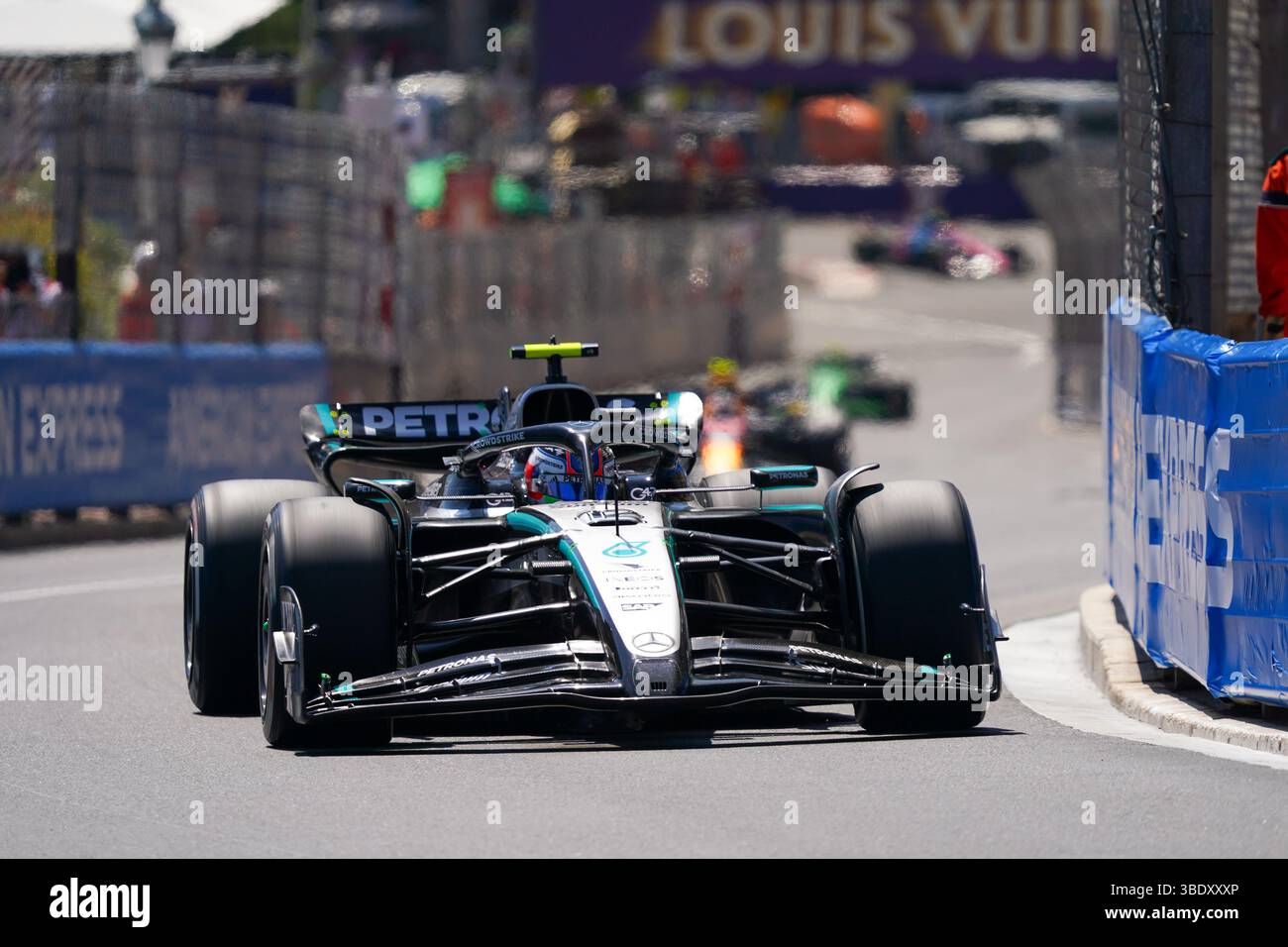 Kimi Antonelli of Italy driving the (12) Mercedes-AMG PETRONAS F1 Team ...
