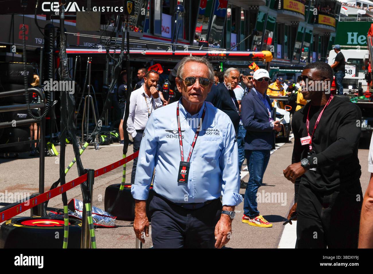 Jacky Ickx during the Formula 1 TAG Heuer Grand Prix de, Monaco ...