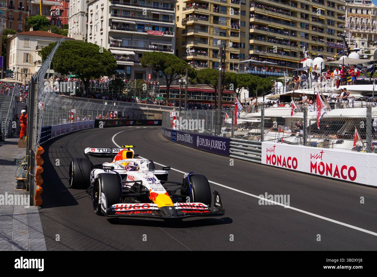 Liam Lawson of New Zealand driving the (30) Visa Cash App Racing Bulls ...