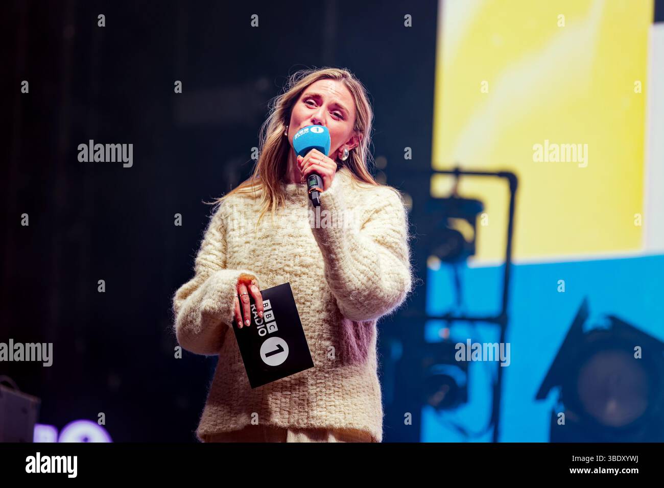 May 24, 2025: BBC Radio , TV Presenter and DJ SIAN ELERI on stage at BBC Radio 1â€™s Big Weekend ...