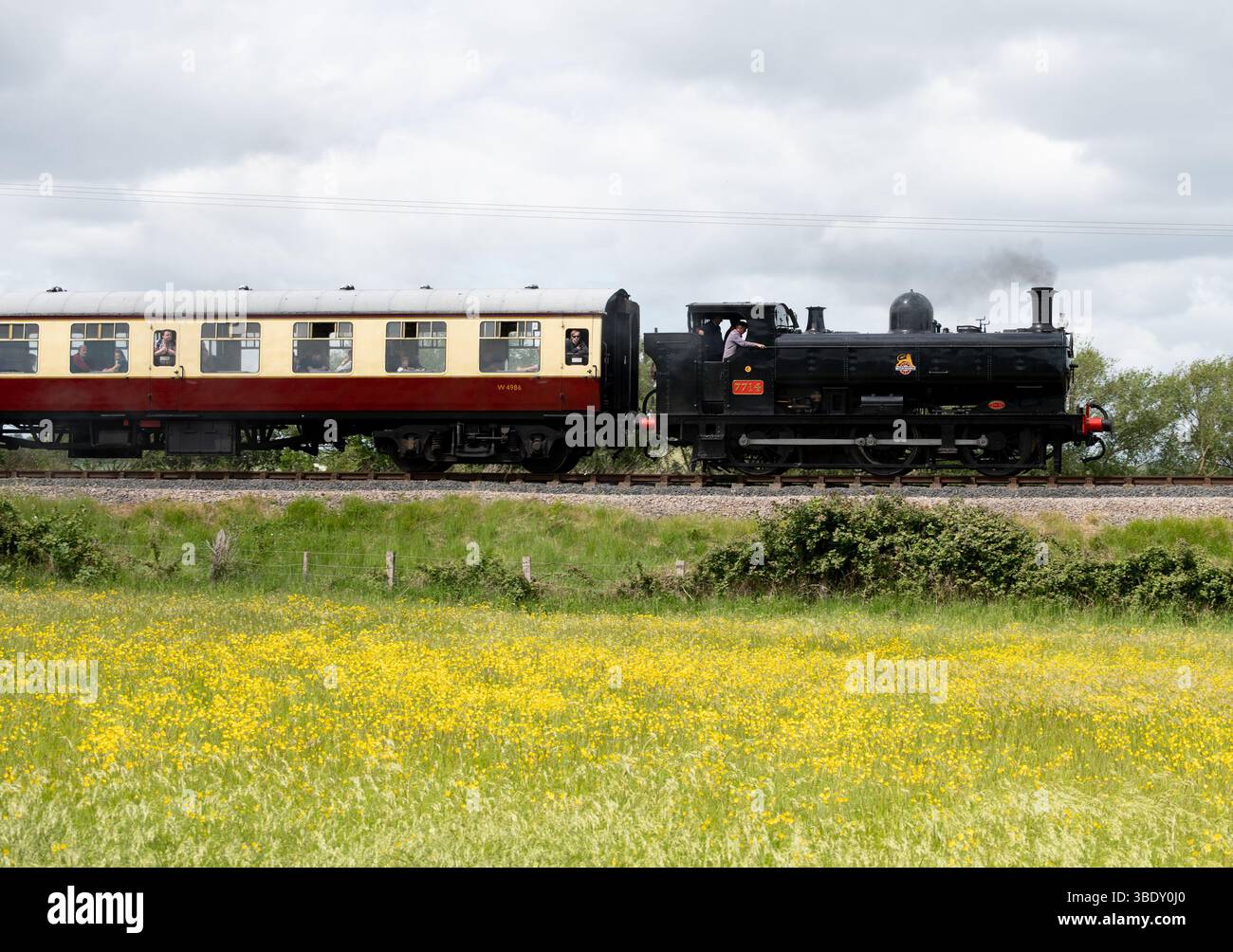 GWR class 5700 No. 7714 at the Cotswold Festival of Steam 2025 ...