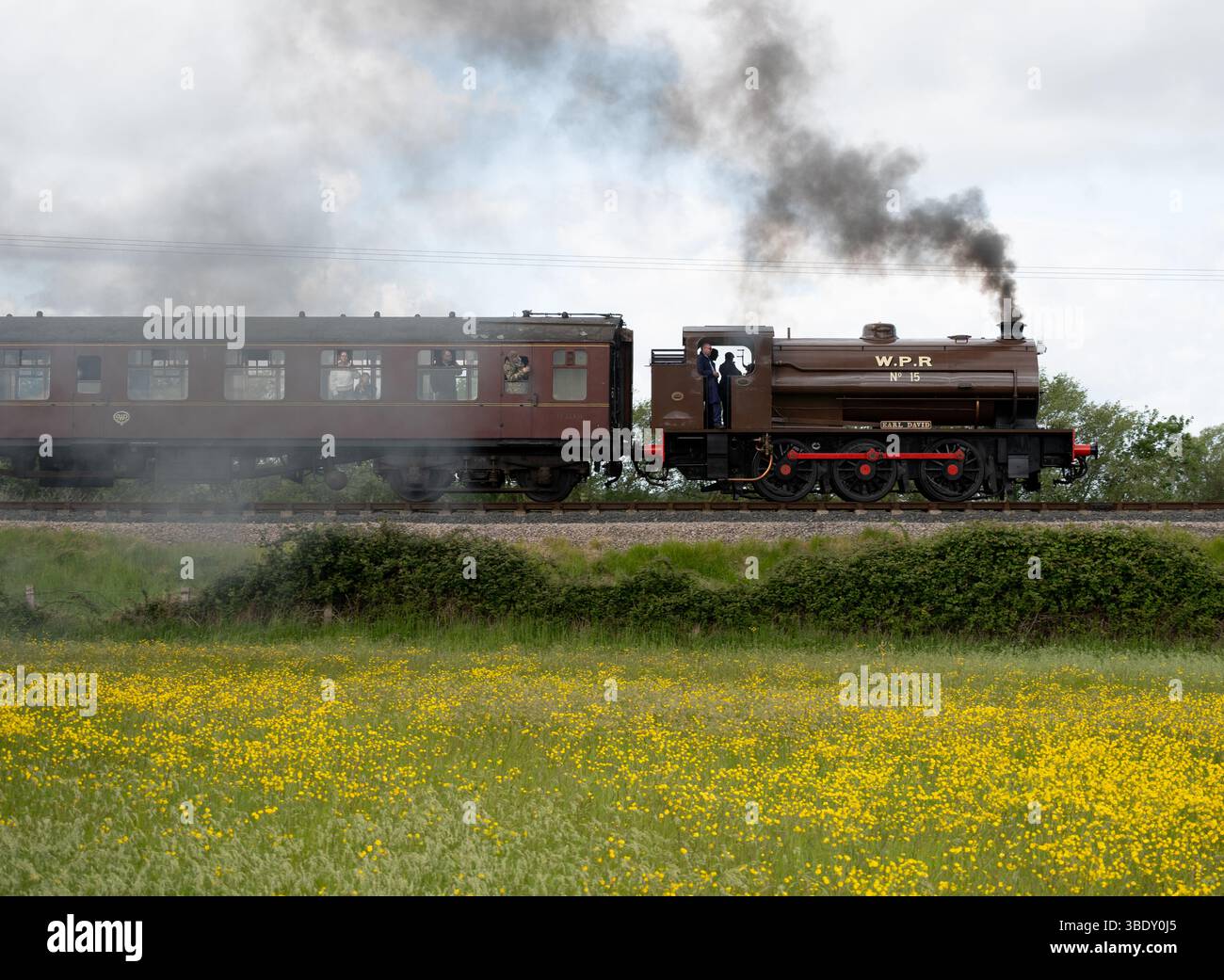 Austerity WPR No. 15 at the Cotswold Festival of Steam, Gloucestershire ...
