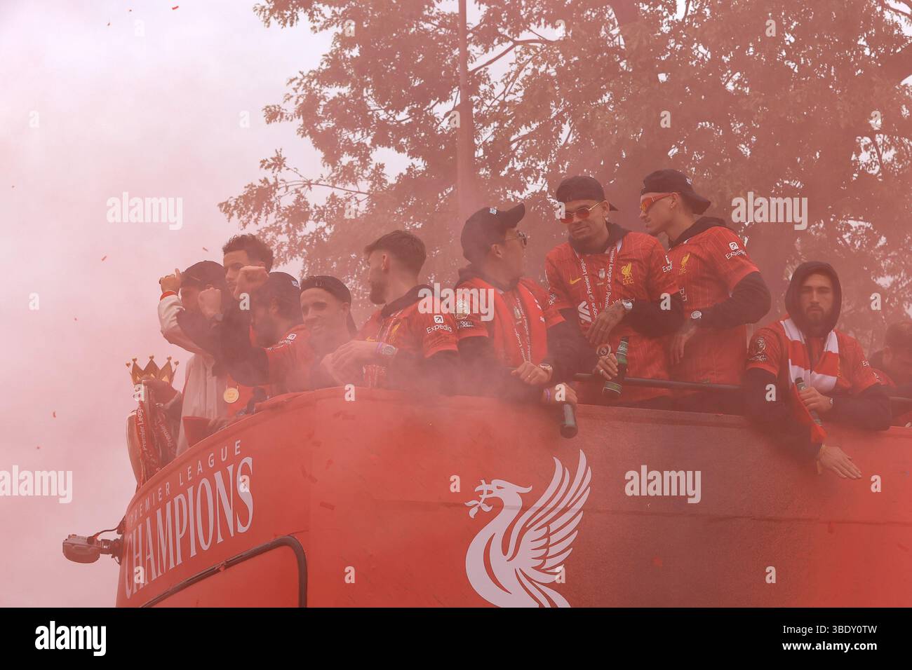 26th May 2025; Liverpool, Merseyside : FA Premier League Champions ...