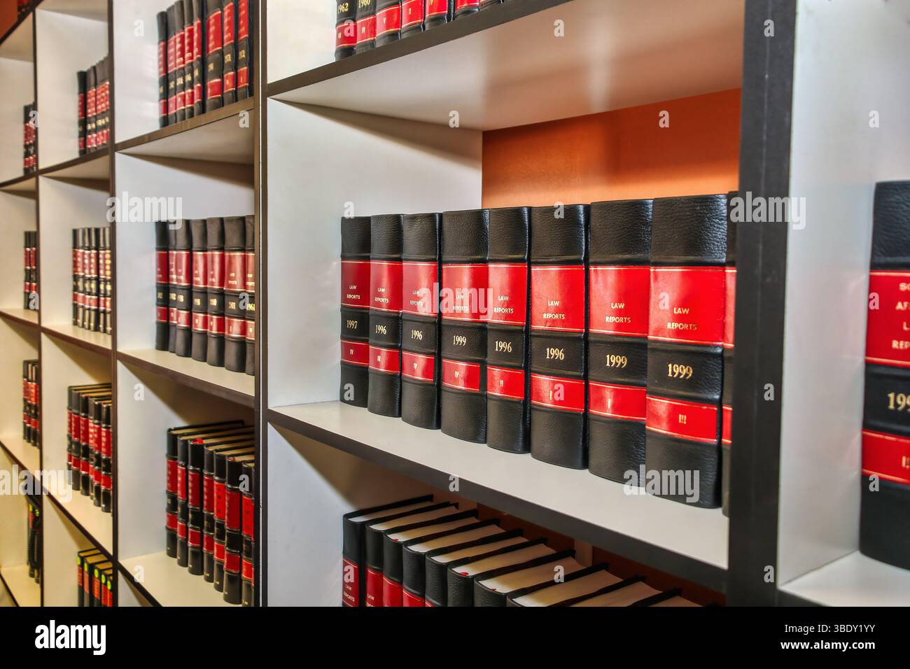 knowledge law books, in a bookshelf, legislation precedents for layers ...