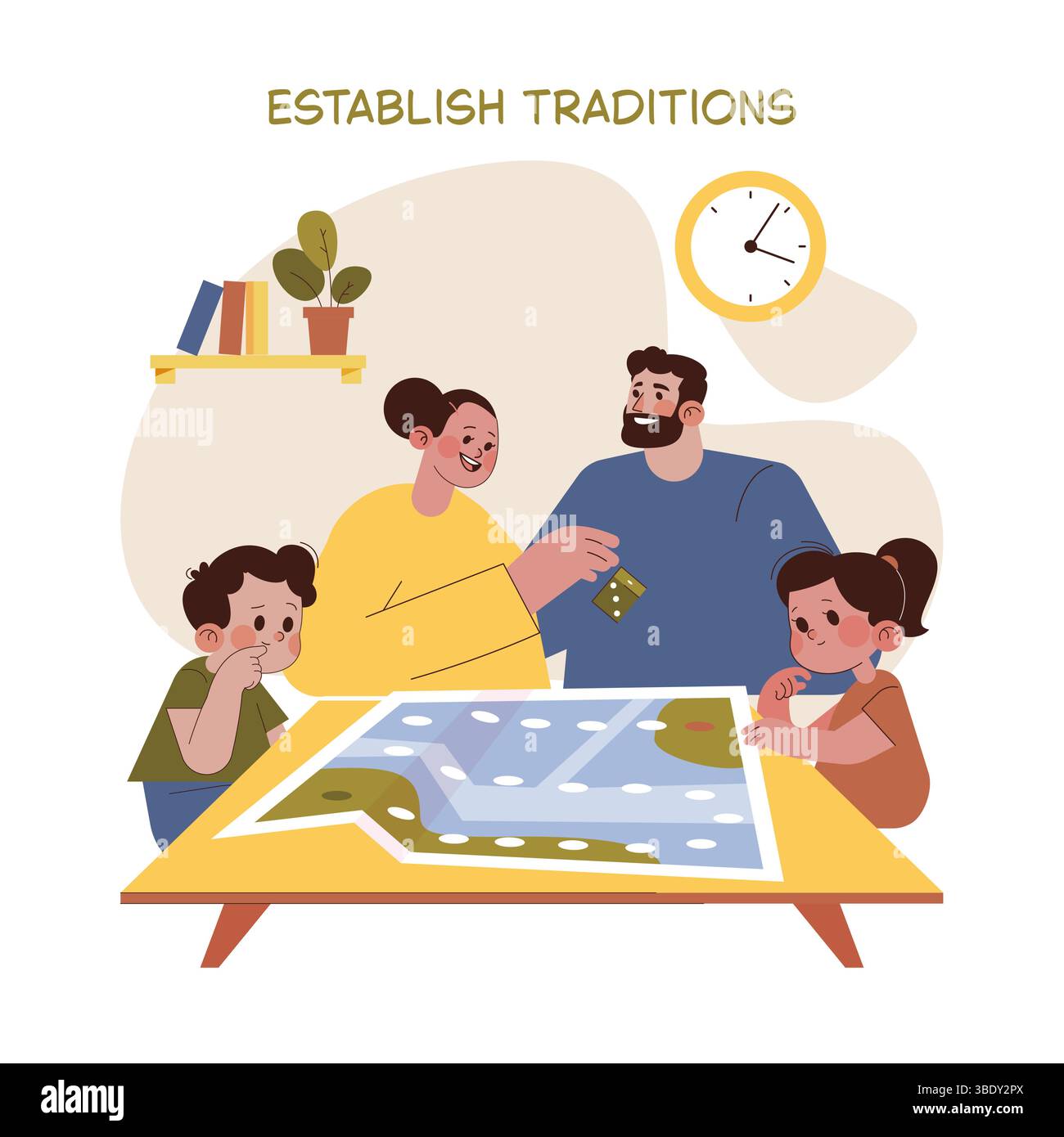 Game night group Cut Out Stock Images & Pictures - Alamy