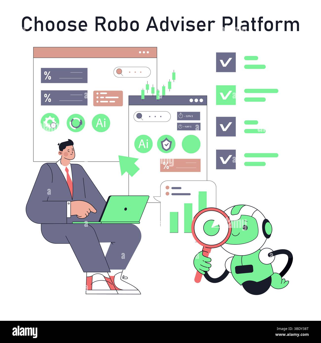 Robot Adviser Platform Aids Users In Selecting Optimal Options With Interactive Features It