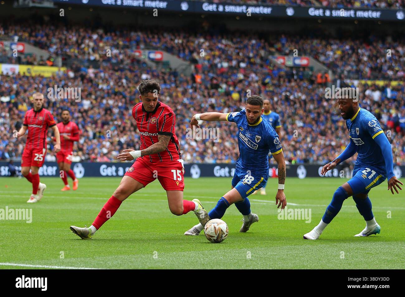 Wembley Stadium, London, UK. 26th May, 2025. EFL League Two Play Off ...