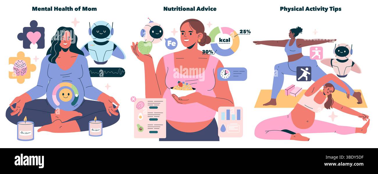 AI Pregnancy Counselor focuses on mental health, nutritional guidance ...