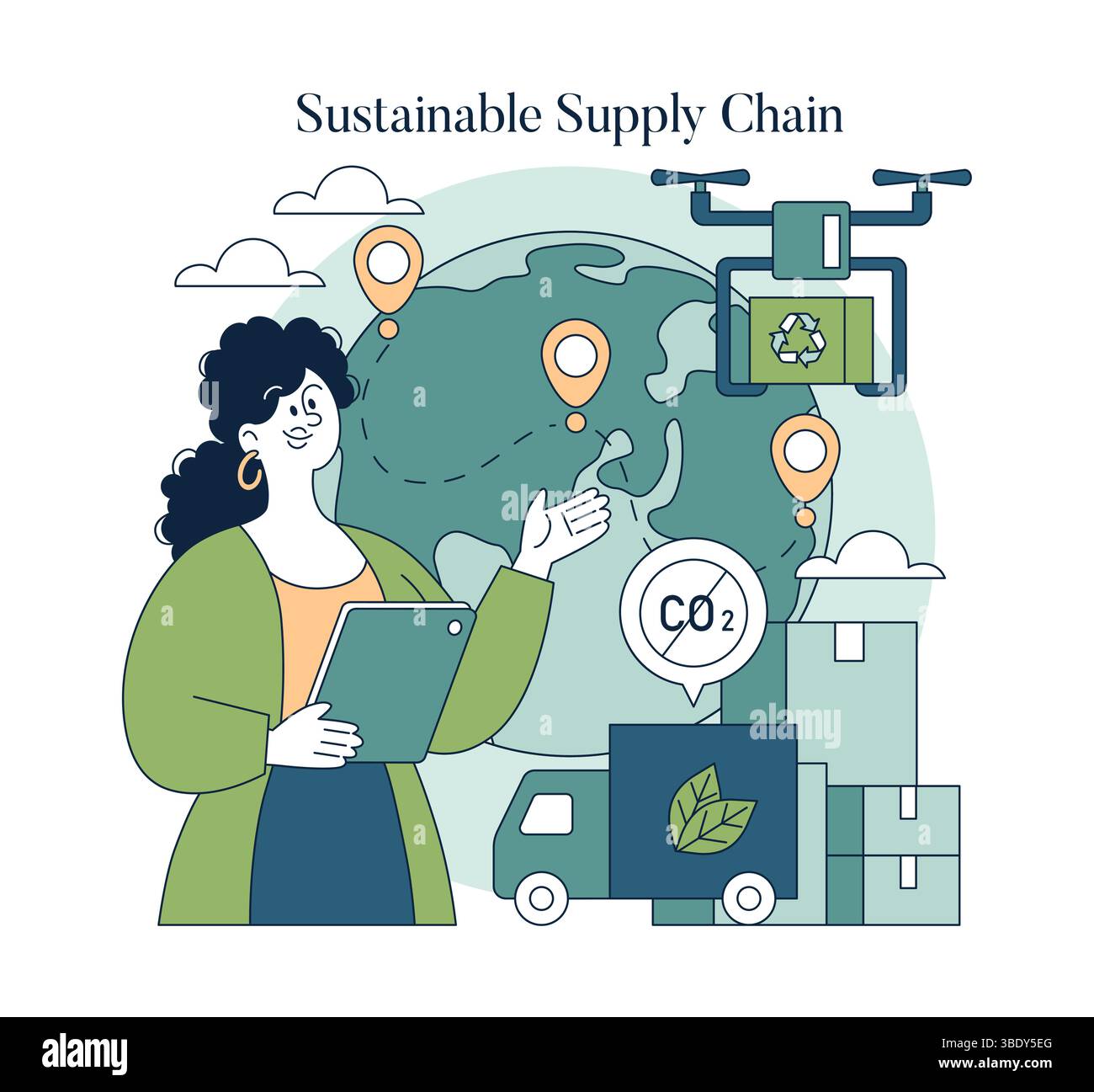 Sustainable supply chains focus on reducing environmental impact while ...