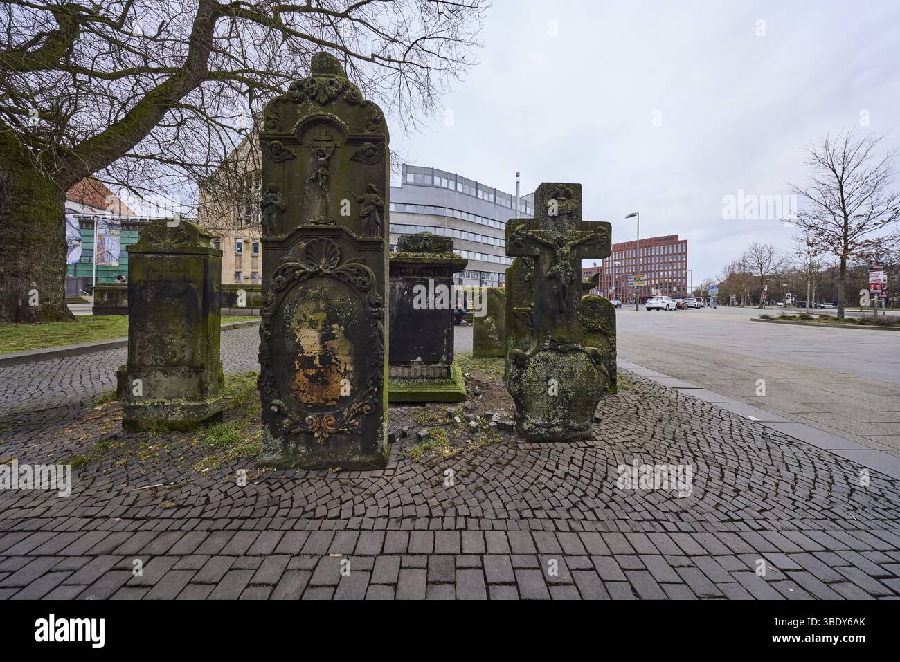 Historical gravestones general architecture hi-res stock photography ...