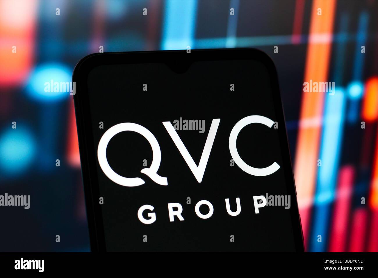 Canada. 26th May, 2025. In this photo illustration, the QVC Group logo ...
