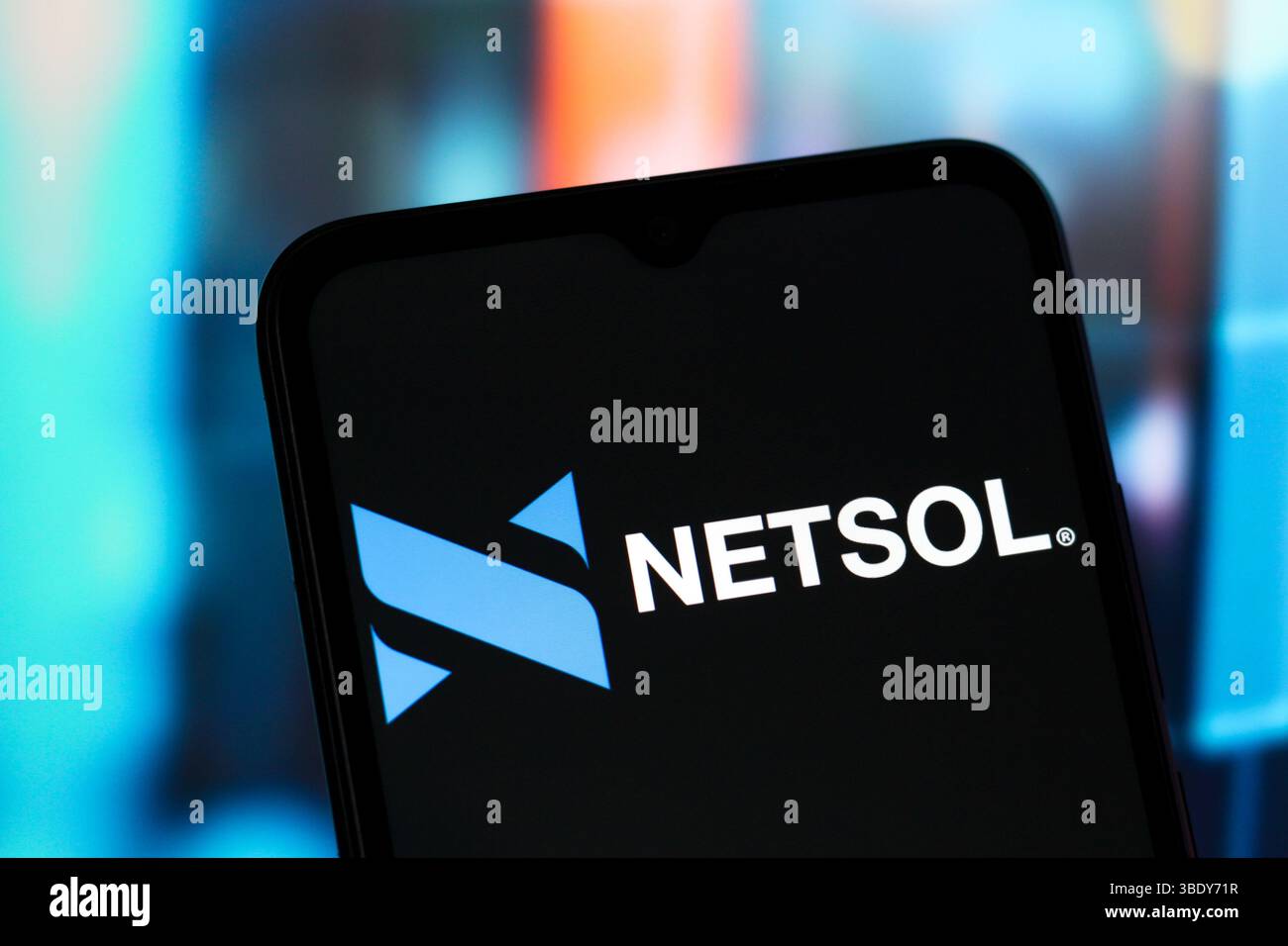 Canada. 26th May, 2025. In this photo illustration, the NetSol ...