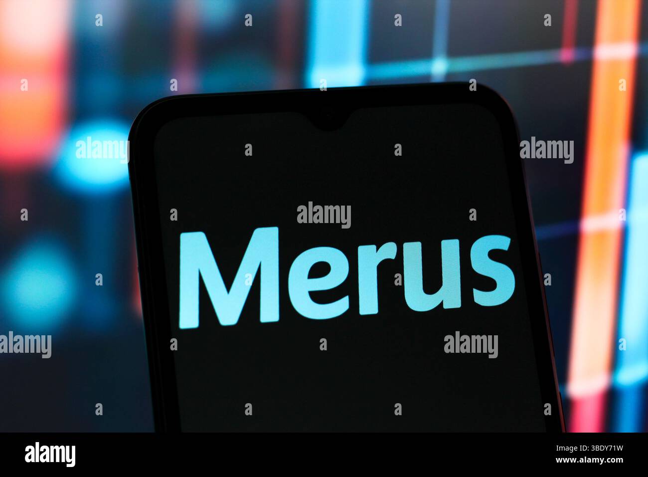 Canada. 26th May, 2025. In this photo illustration, the Merus logo is ...