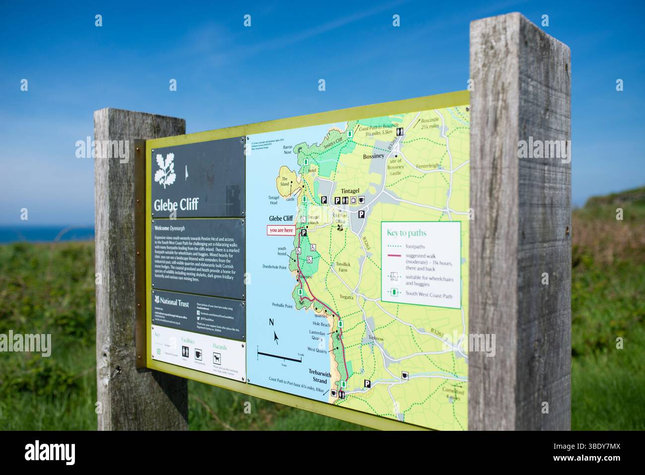 Cornish coastal walking routes hi-res stock photography and images - Alamy