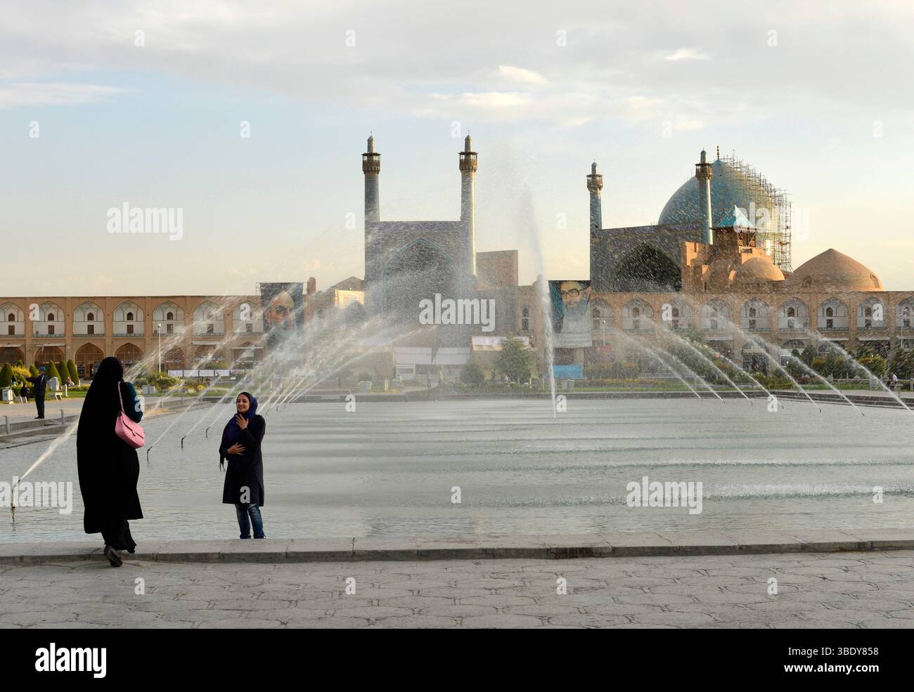 Moyen-Orient, Iran, Ispahan,la Mosquée de l'Imam / Imam mosque in ...