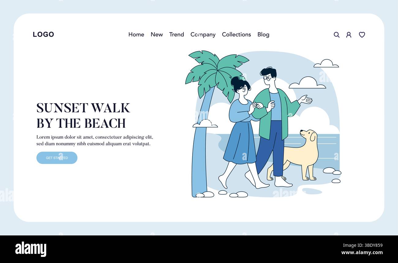 Feel Good Moments set. A joyful scene captures a couple enjoying a ...