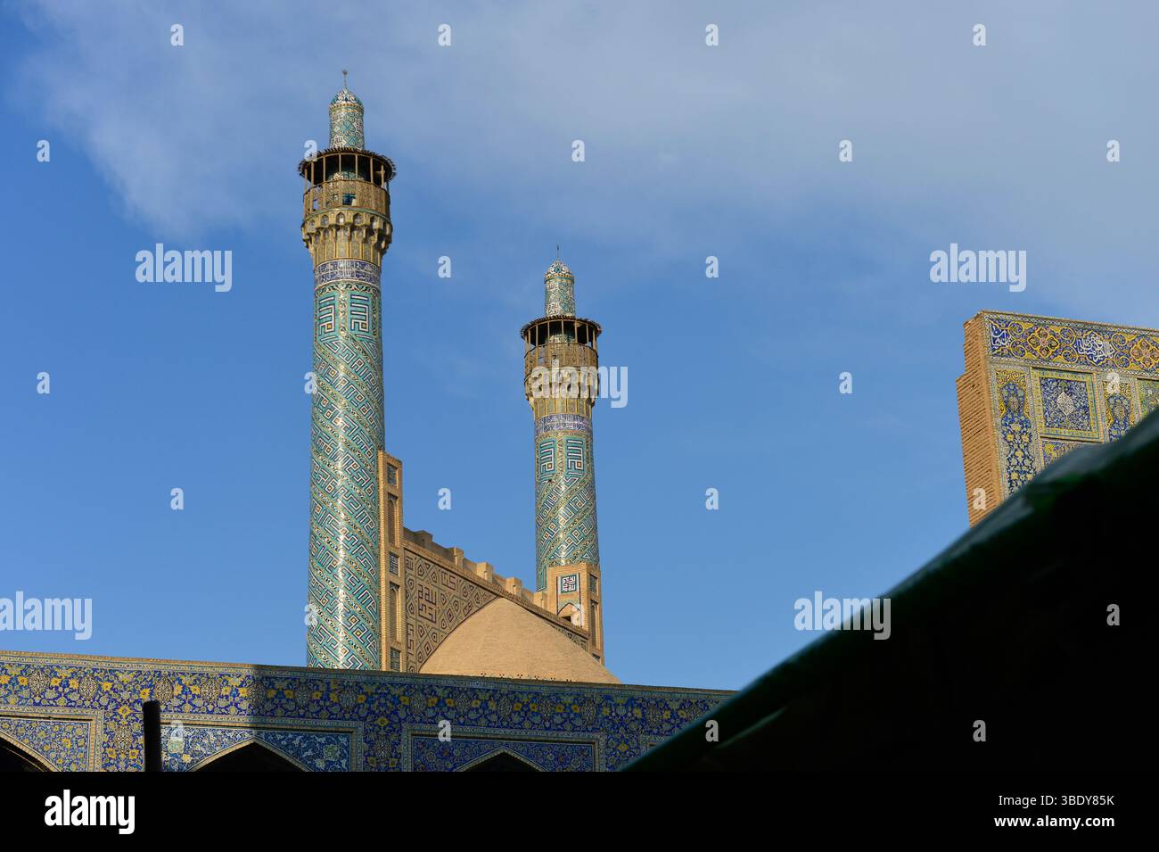 Moyen-Orient, Iran, Ispahan,la mosquée du Vendredi ou grande mosquée d ...