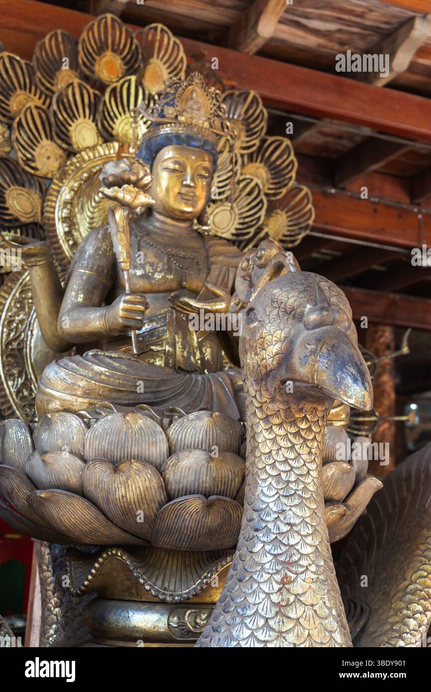 Gangaramaya Temple, Colombo, Sri Lanka. The Hindu Goddess Lakshmi ...