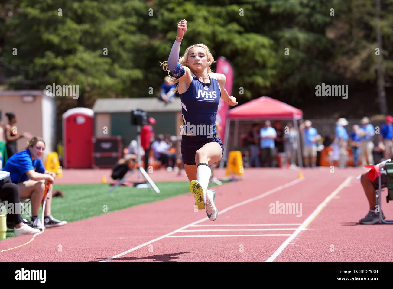 Transgender athlete AB Hernandez of Jurupa Valley wins the girls triple ...